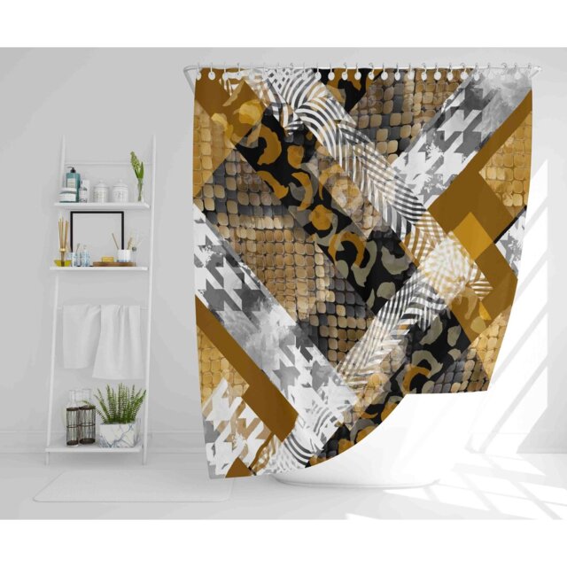 Skuli Polyester Shower Curtain by Wayfair | ufurnish.com