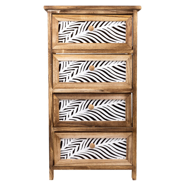 Brambach 4 Drawer Bedside Table by Wayfair | ufurnish.com