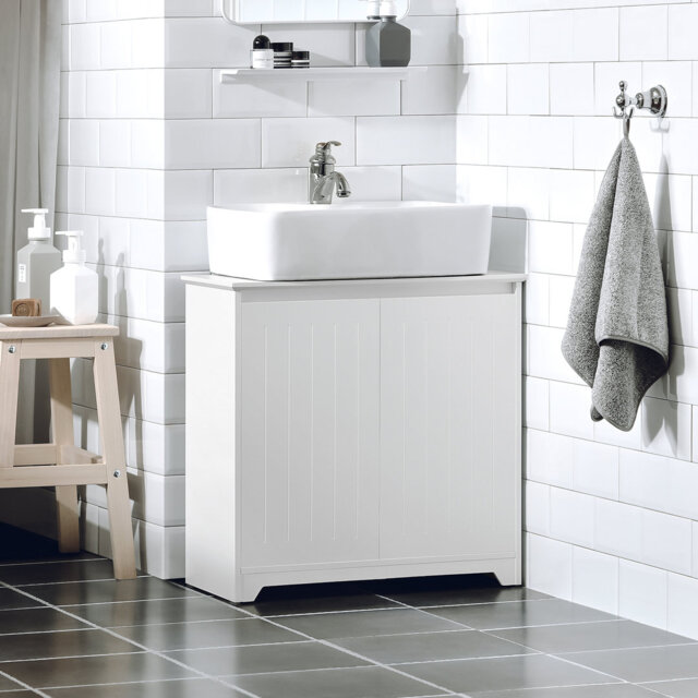 Tullytown 60 Single Bathroom Vanity Base Only in White by Wayfair ...