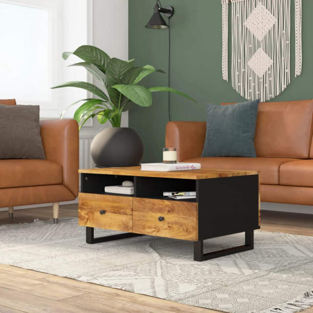 Libby-Louise Solid Coffee Table with Storage by Wayfair | ufurnish.com