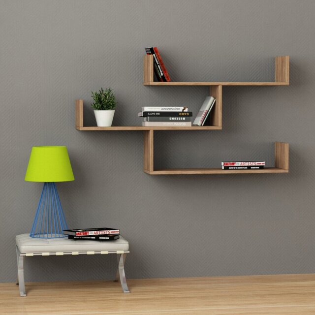 Summer-Louise 3 Piece Floating Shelf Wall Mounted Bookcase by Wayfair ...