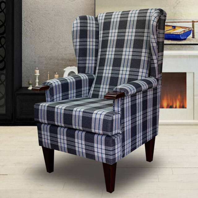 71cm Wide Tufted Wingback Chair by Wayfair | uFurnish.com