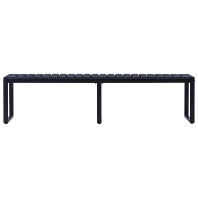 Garden Bench - All-Weather Polystyrene PS Board, No Maintenance Outdoor ...