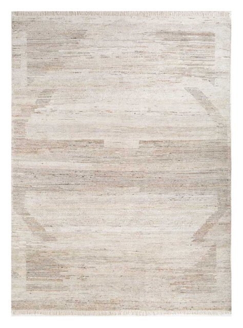 Morning land wool rug - 300 x 240cm - light beige by Wayfair | ufurnish.com
