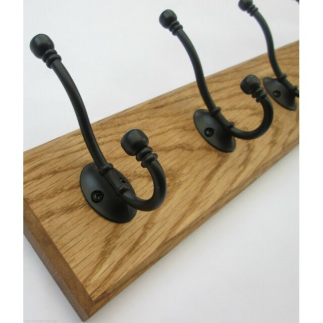 Solid Wood 3 - Hook Wall Mounted Coat Rack by Wayfair | ufurnish.com