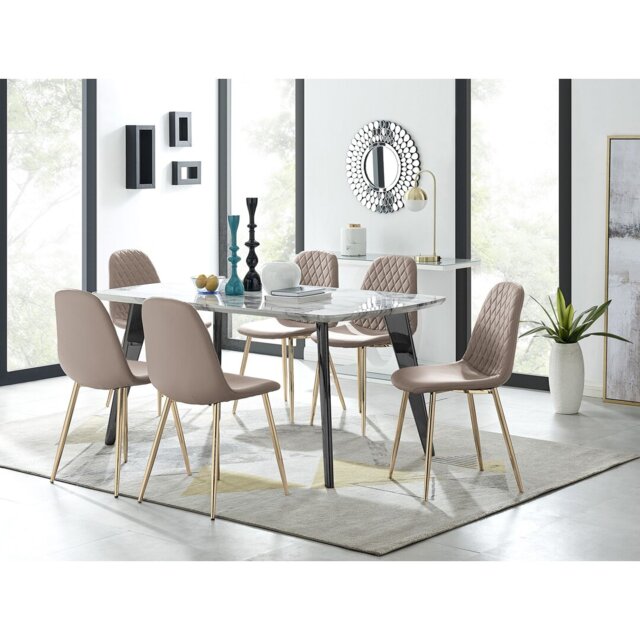 Corova 7 - Piece Dining Set by Wayfair | ufurnish.com
