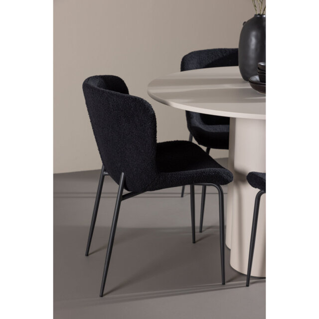 Olivia Dining Table with Modesto Dining Chair by Wayfair | ufurnish.com