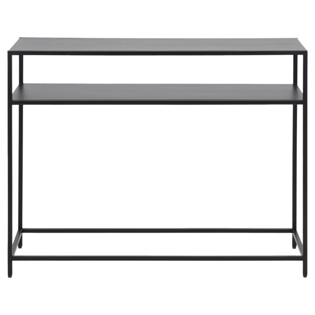 Afrim Console Table Matt Black Metal by Wayfair | ufurnish.com