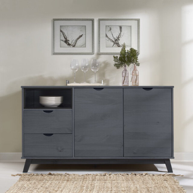 Alaister 141 Cm Wide 2 Drawer Sideboard by Wayfair | ufurnish.com