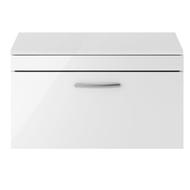 80cm Wall-Mounted Vanity Unit Base Only by Wayfair | ufurnish.com