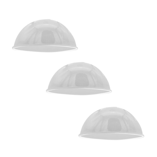 Armonta 14cm H x 30cm W Metal Dome Lamp Shade ( Uno ) in White by ...