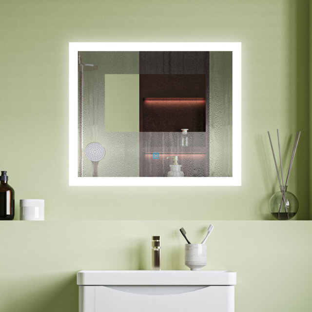 Eamon Rectangle Wall Mirror by Wayfair | ufurnish.com
