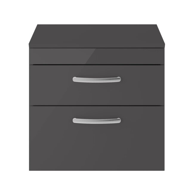 60cm Wall-Mounted Vanity Unit Base Only by Wayfair | ufurnish.com