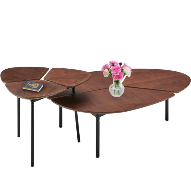 Visalia 2 Piece Coffee Table Set by Wayfair | ufurnish.com