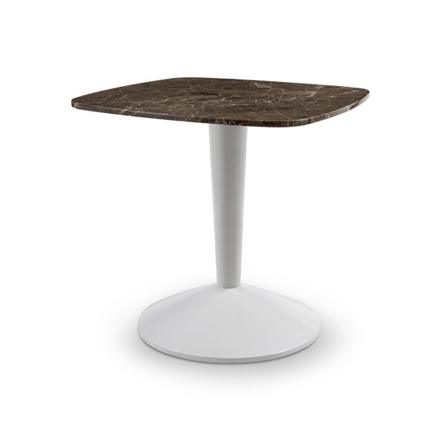 Small Square Dining Table in , Brown by Wayfair | ufurnish.com