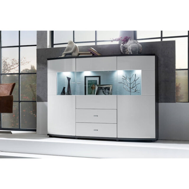 Carrol Console Display Cabinet by Wayfair | ufurnish.com