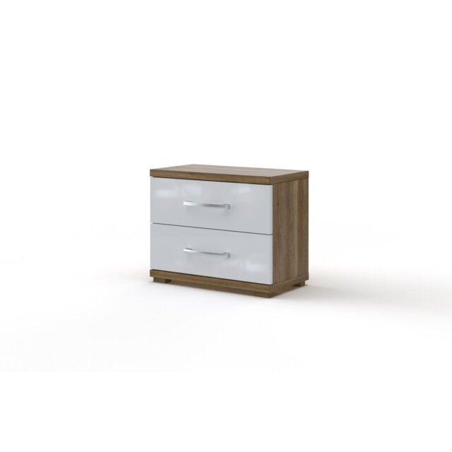Emzley 2 Drawer Bedside Table by Wayfair | ufurnish.com