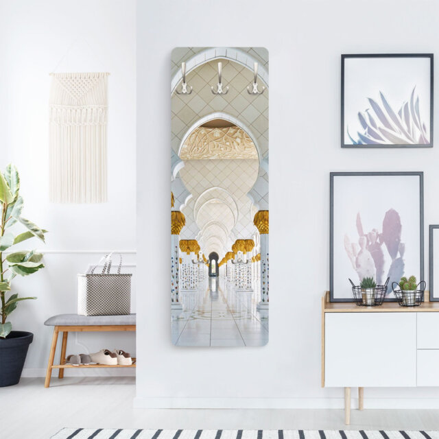 Mosque in Abu Dhabi Wall Mounted Coat Rack by Wayfair | ufurnish.com