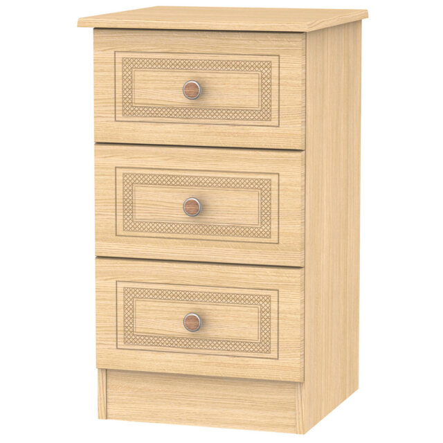 Luther 3 Drawer Bedside Table by Wayfair | ufurnish.com