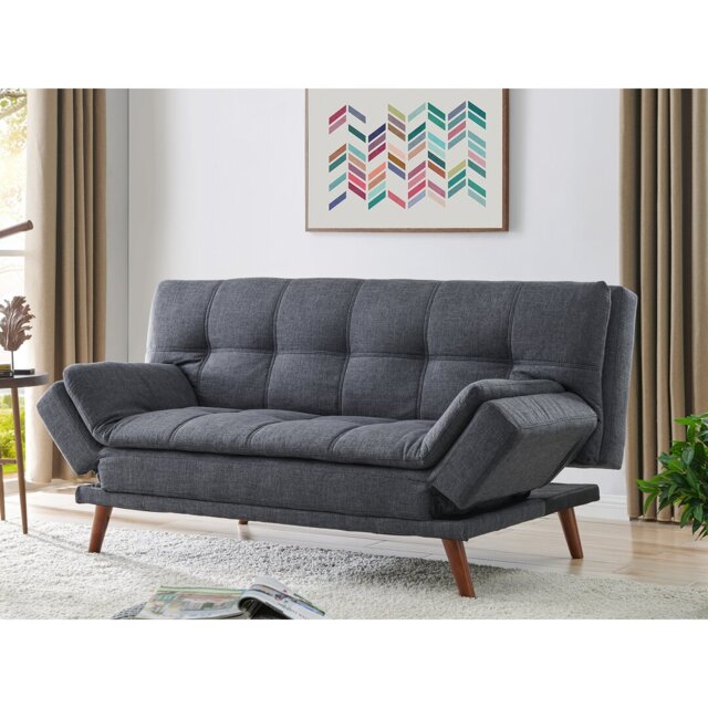 Fusaro 2 Seater Clic Clac Sofa Bed by Wayfair | ufurnish.com