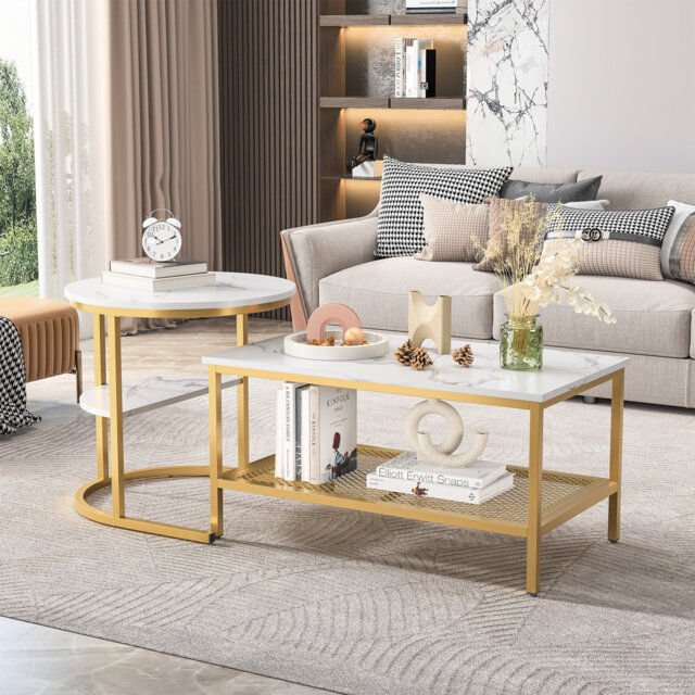 Sled Coffee Table with Storage by Wayfair | ufurnish.com