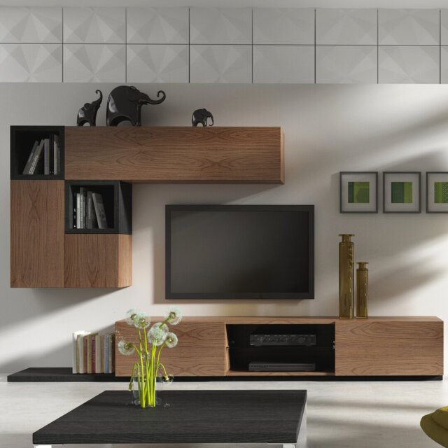 "Temple Entertainment Unit for TVs up to 60""" by Wayfair | ufurnish.com