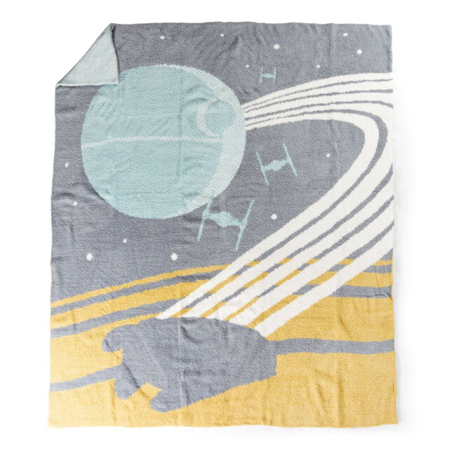 Star Wars Millennium Falcon Fluffy Throw Blanket - 127 x 152 cm Fuzzy ...