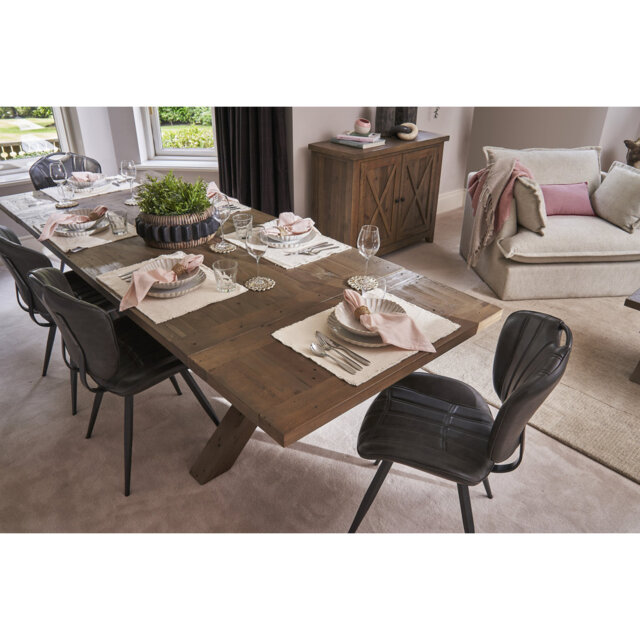 Winnie Dining Table - Two Tone by Wayfair | ufurnish.com