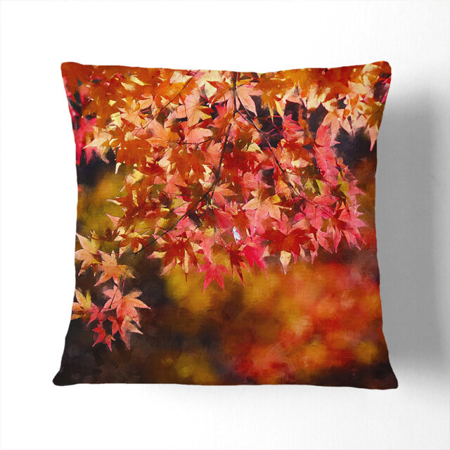 Maple Tree Vol.1 Painting Scatter Cushion with Filling by Wayfair ...