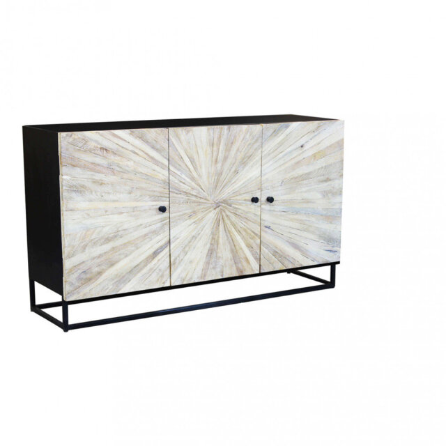 Bodiam 150 Cm Wide Mango Solid Wood Sideboard by Wayfair | ufurnish.com