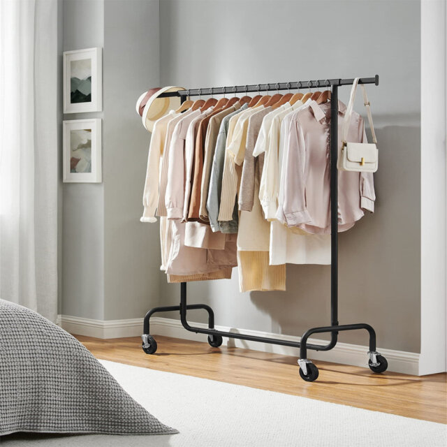 Gajijens Rolling Clothing Rack by Wayfair | ufurnish.com