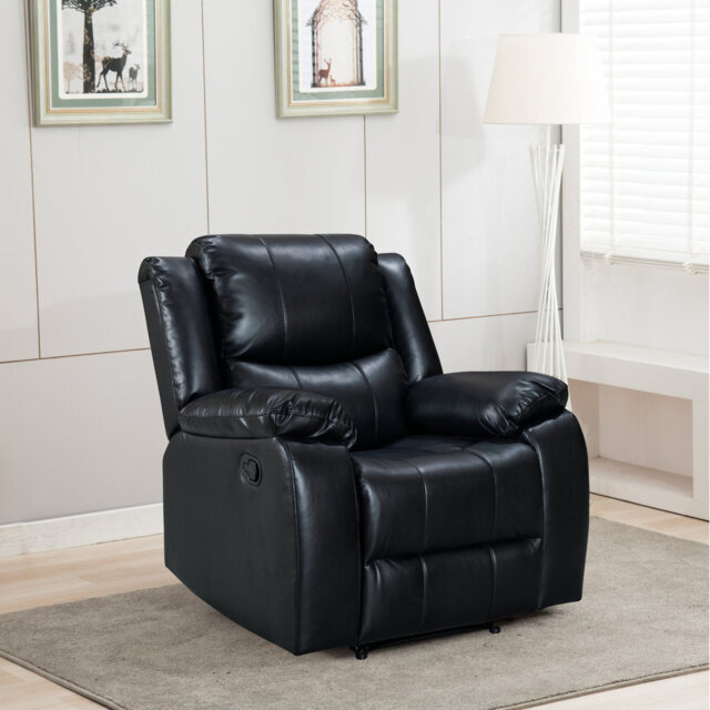 Leather Air Recliner Chair by Wayfair | ufurnish.com