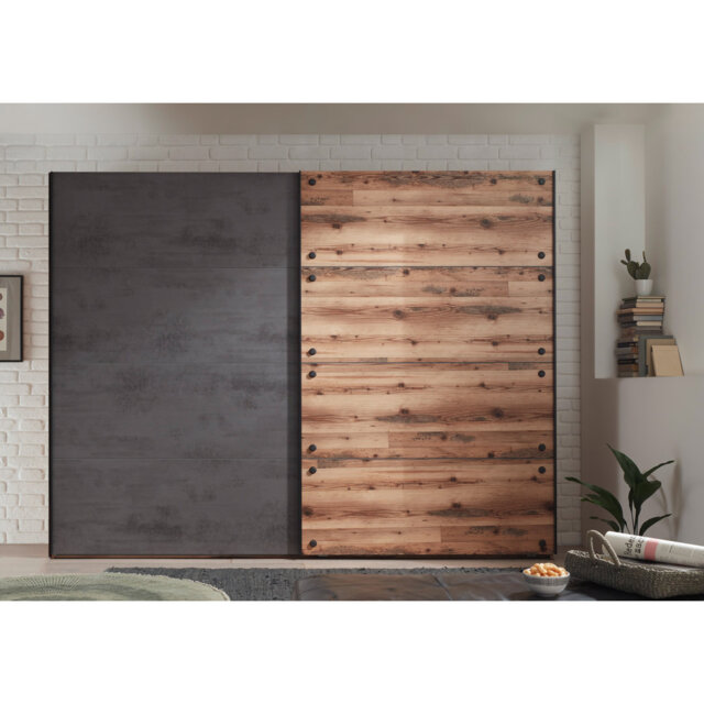 Frierson 2 Door Sliding Wardrobe by Wayfair | ufurnish.com