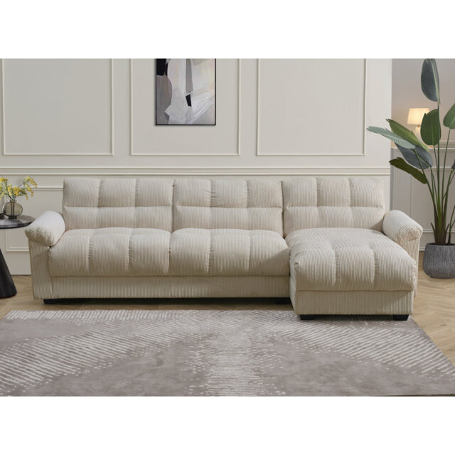 Mambo Corner Sleeper Sofa with Storage by Wayfair | ufurnish.com