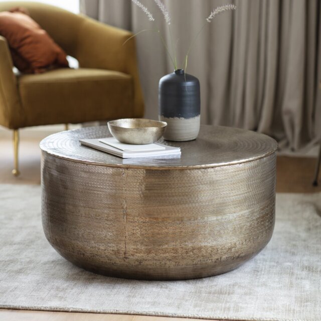 Delphine Drum Coffee Table by Wayfair | ufurnish.com