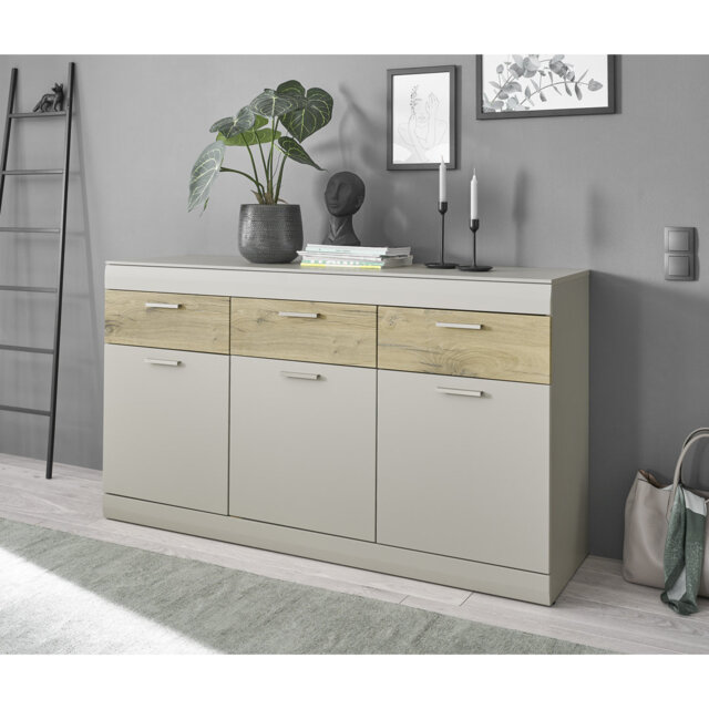 Spadafora 150 Cm Wide 3 Drawer Sideboard by Wayfair | ufurnish.com