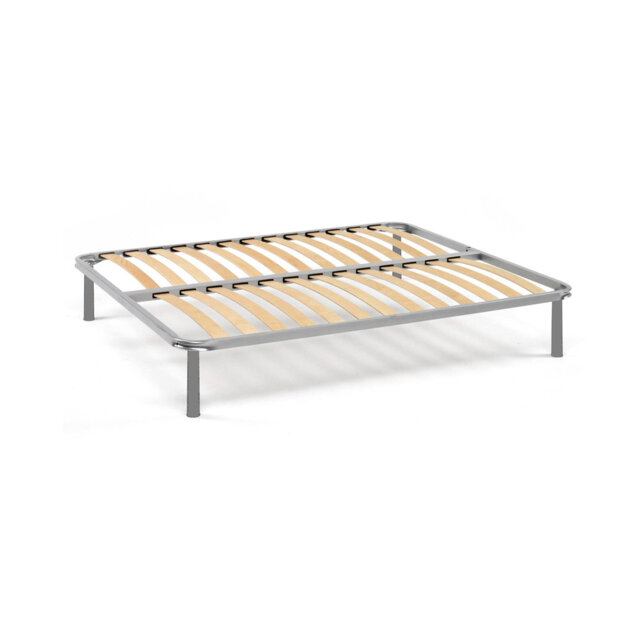 Double bed base, Orthopedic base in birch plywood with 14 slats, 100% ...