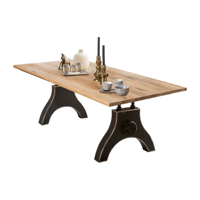 220cm L x 100cm W Dining Table by Wayfair | ufurnish.com