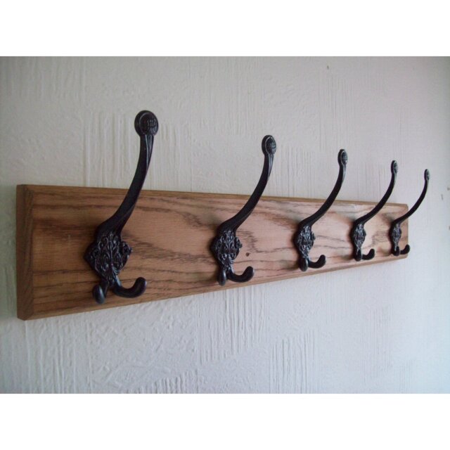 Phillipsville Solid Wood 4 - Hook Wall Mounted Coat Rack by Wayfair ...