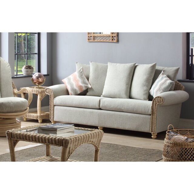 Charmane 3 Seater Conservatory Sofa by Wayfair | ufurnish.com