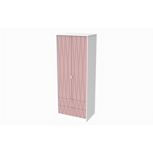 Fully Assembled Efka Diamond Wardrobe by Wayfair | ufurnish.com