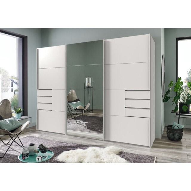 Lacreshia 3 Door Sliding Wardrobe by Wayfair | ufurnish.com