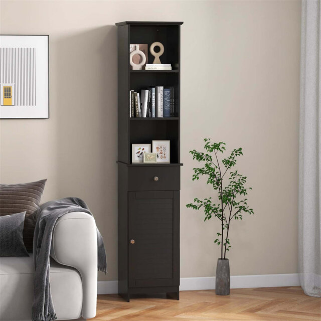 Aadhith Freestanding Linen Cabinet by Wayfair | ufurnish.com