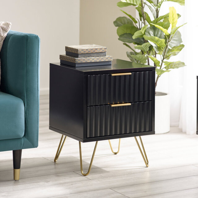 Braylene Side Table with Storage by Wayfair | ufurnish.com