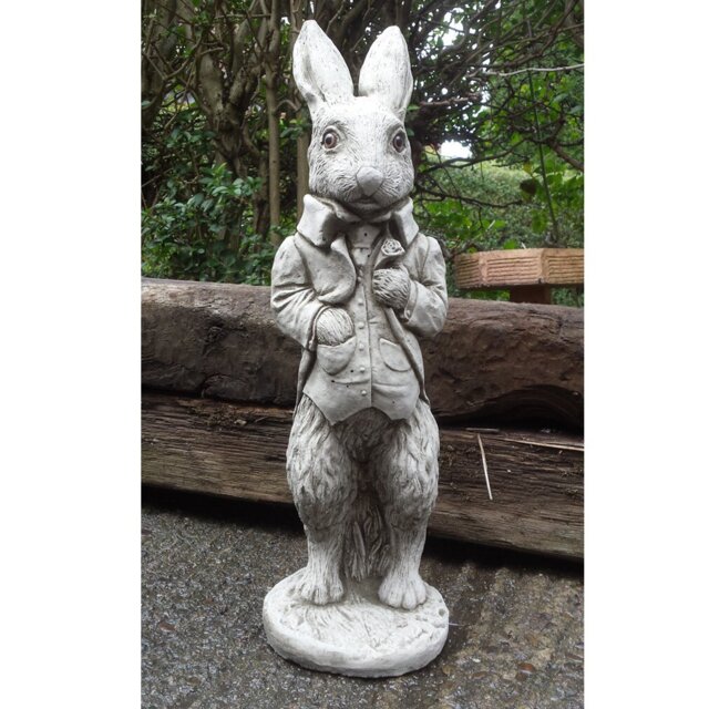 Monro Peter Rabbit Stone Garden Statue by Wayfair | ufurnish.com