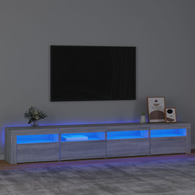 "LED Lights TV Stand for TVs up to 50""" by Wayfair | ufurnish.com
