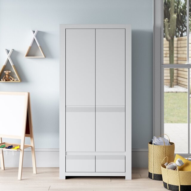 Matranga 2 Door Wardrobe with handleless system by Wayfair | ufurnish.com