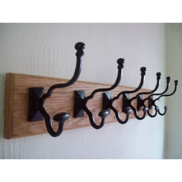 McBaine Solid Wood 3 - Hook Wall Mounted Coat Rack by Wayfair ...