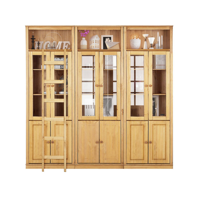 Delbis 223cm H x 222cm W Bookcase by Wayfair | ufurnish.com