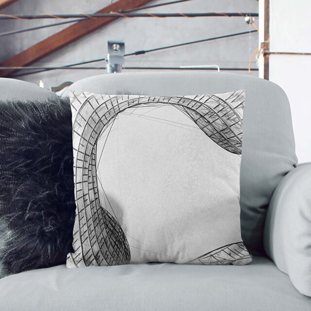 Sketching the Architecture Vol.8 Cushion with Filling by Wayfair ...